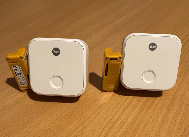 TWO YALE CONNECT Wi-Fi Bridge + Yale Access Module Single White £10.78 ...