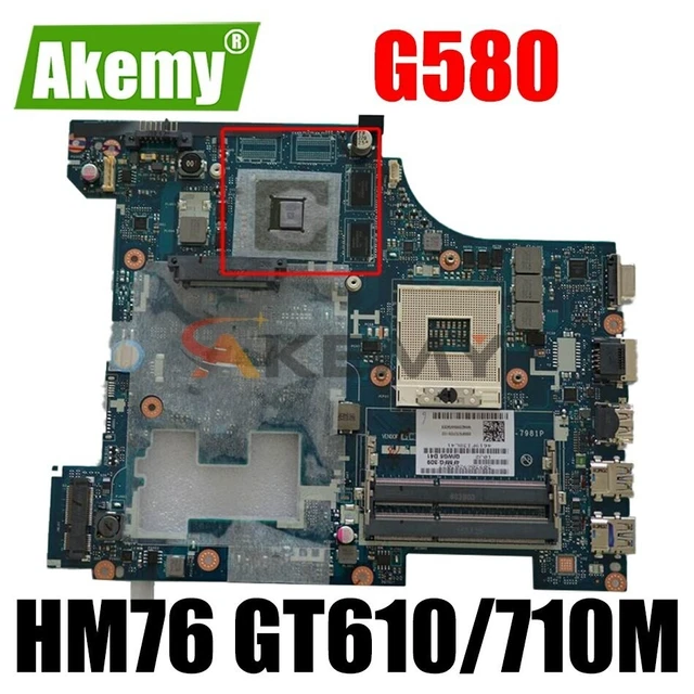 90001506 LA-7988P LA-7981P Mainboard For Lenovo G580 Laptop motherboard ...