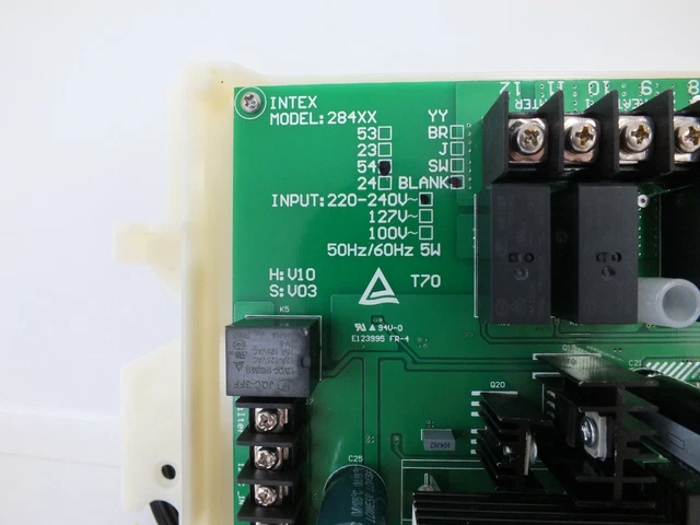 INTEX PURE SPA HYDRO-JET Motherboard/PCB Model 284XX FULLY WARRANTED £ ...