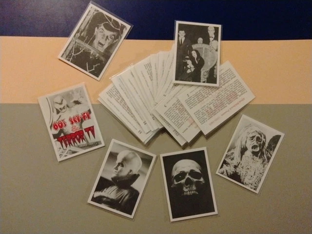 1994 FUN FAX 60's SCI-FI & TERROR TV rare cards (you pick) Free Ship ...
