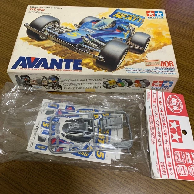 TAMIYA AVANTE JR Clear Body Mini 4WD Kit Japan FedEx EUR 177,16 ...