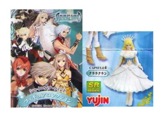 FIGURA DE ACCIÓN Gashapon Yujin Japón Shining Wind Clalacan Philias EUR ...
