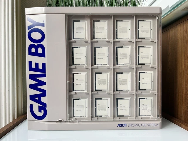 OFFICIAL NINTENDO GAME Boy Display Showcase ASCII Very Rare EUR 1.349 ...