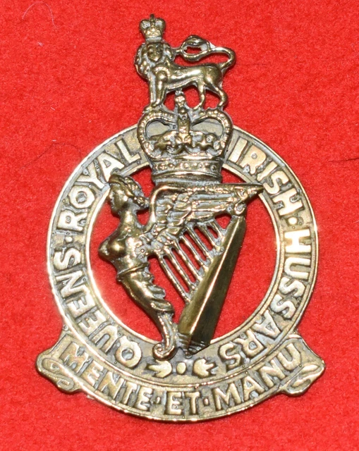 BRITISH ARMY. QUEEN’S Royal Irish Hussars Genuine Piper’s Badge £35.00 ...