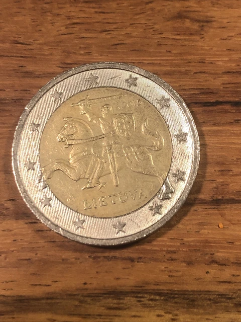 MONETA DA 2 Euro Rara Lietuva Lituania 2015 EUR 79,00 - PicClick IT