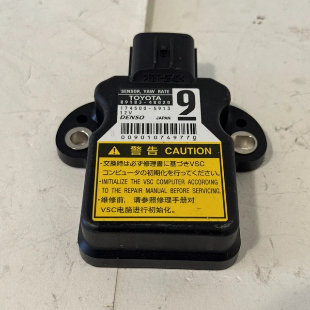 2017 LEXUS IS300 Yaw Rate Control Speed Sensor Computer Module Oem ...