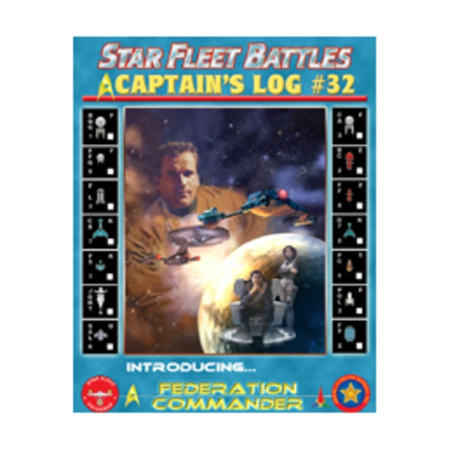 ADB SFB CAPTAIN'S Log #32 "Introducing Federation Commander" EX £13.34 ...
