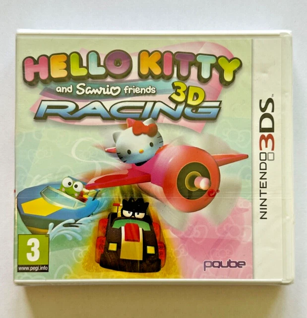 JEU NINTENDO 3DS - Hello Kitty and Sanrio Friends Racing 3D - Neuf - FR ...
