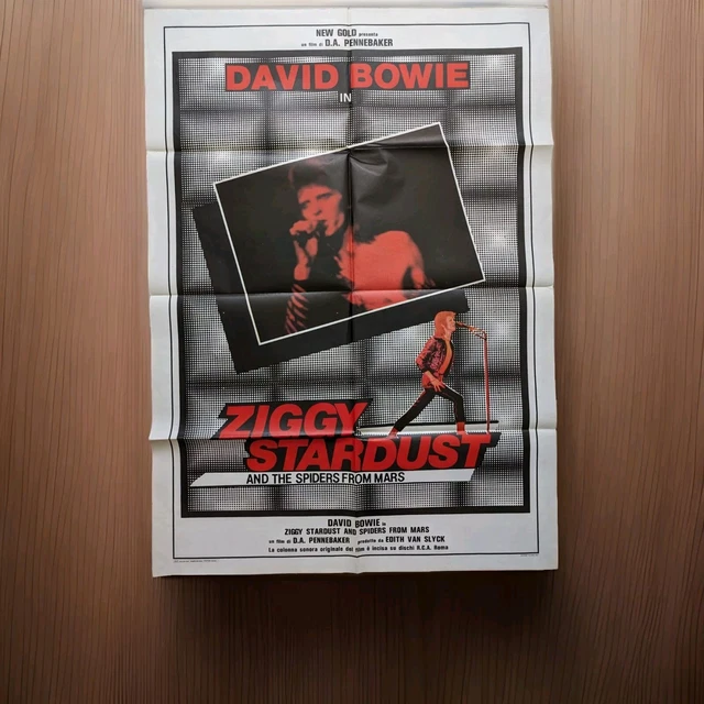 DAVID BOWIE ZIGGY Stardust and the Spiders from Mars Original Italian Poster £260.00 - PicClick UK