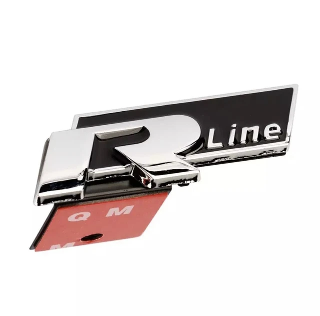 LOGO R LINE R-LINE calandre Grille TIGUAN TOUAREG POLO 760853948CBYY ...