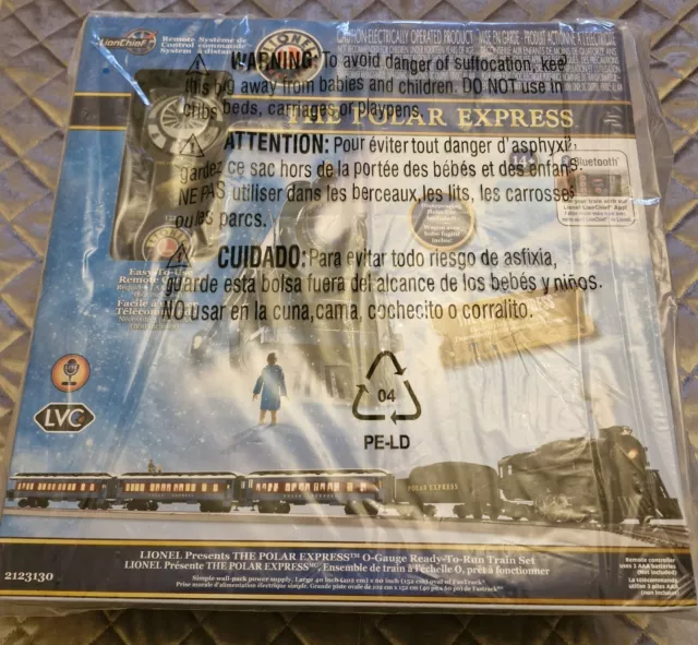 LIONEL O GAUGE The Polar Express train set complete with track and cars ... LIONEL O GAUGE The Polar Express train set complete with track and cars ...