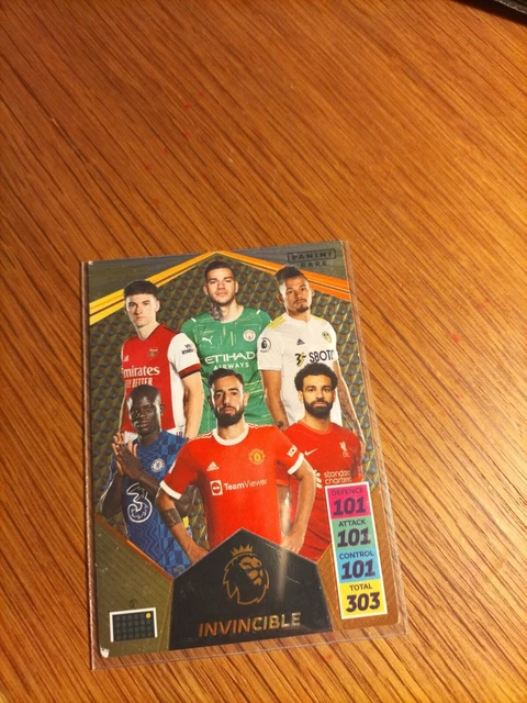 INVINCIBLES. PANINI 2021/2022 Adrenalyn XL Premier League 21/22 Rare ...