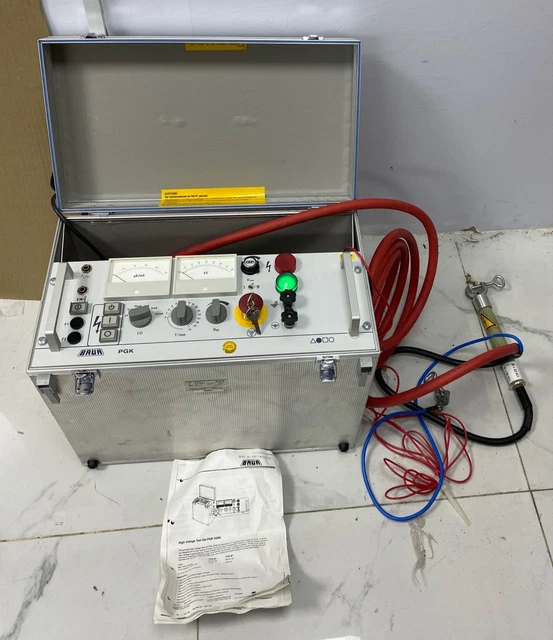 BAUR PGK 80 E Dc High-voltage Cable Testing & Diagnostics Test Device ...