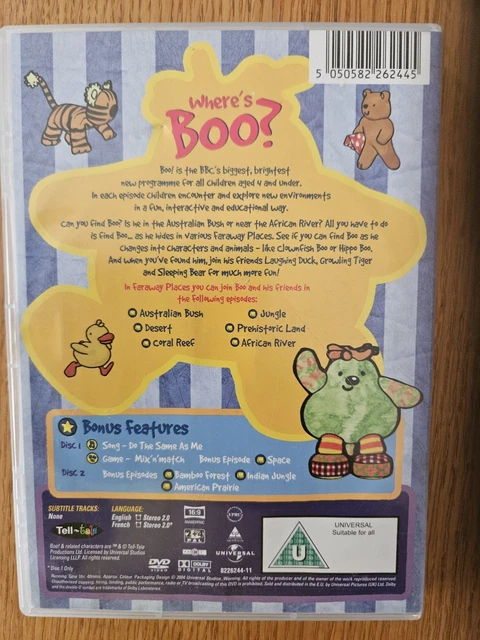 BOO FARAWAY PLACES Dvd 2 Disc Set £39.99 - PicClick UK