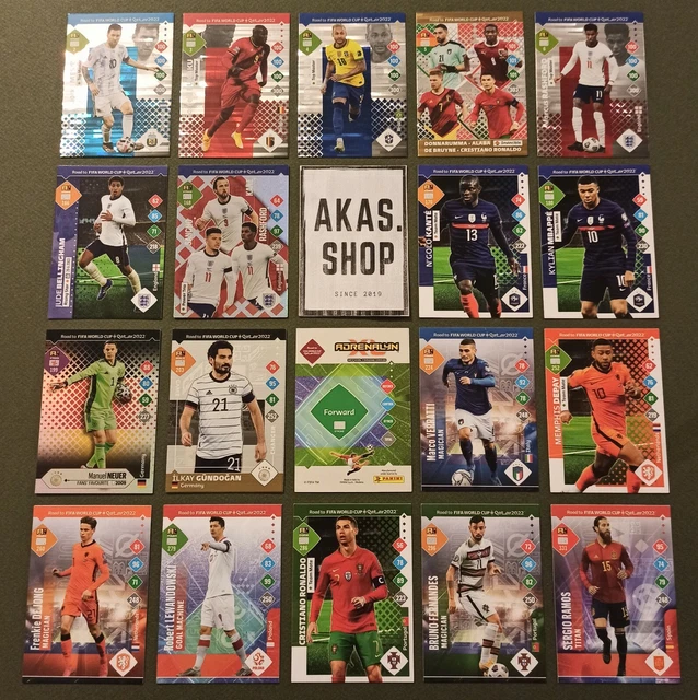 ROAD TO FIFA World Cup Qatar 2022 Adrenaly XL PANINI Selezione a scelta 190 - 387 EUR 1,00 ...