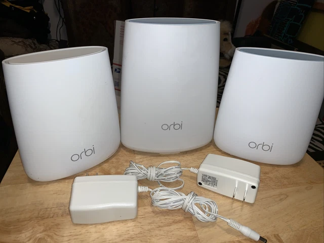 ORBI ROUTER RBR40 and rbr20 with rbs20 satellite £75.05 - PicClick UK