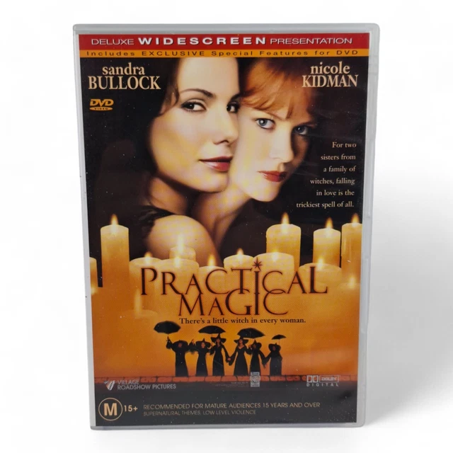 PRACTICAL MAGIC (DVD, 1998) Sandra Bullock Region 4 PAL $13.99 ...