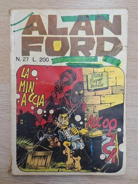 ALAN FORD N. 27 La Minaccia Alcoolica Ed. Corno EUR 5,99 - PicClick IT