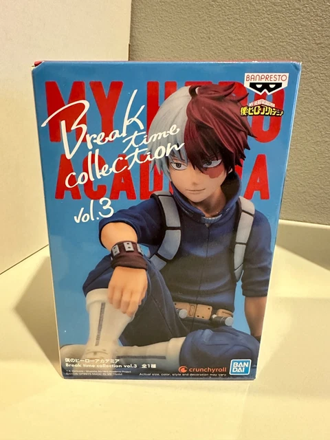 BANPRESTO MY HERO Academia Break Time Collection Vol.3 Statue Shoto ...