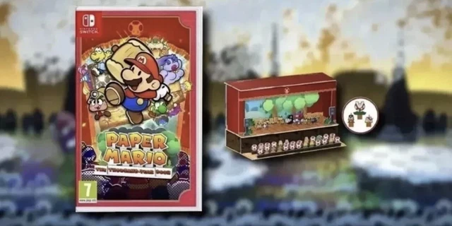 PAPER MARIO: THE Thousand-Year Door + Buildable Battle Stage w/ Mario ...