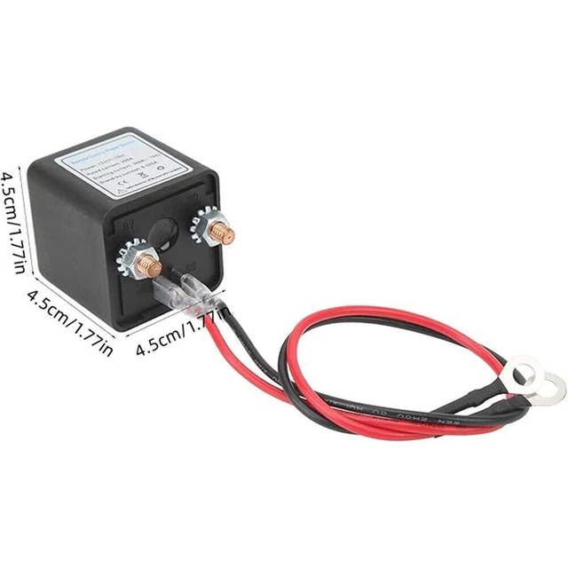 BATTERY DISCONNECT ISOLATOR Power Switch Cut-Off Master Car Dual ...