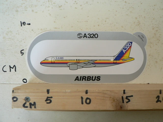 STICKER,DECAL A320 AIRBUS Industrie Airplane Airline A EUR 7,99 ...