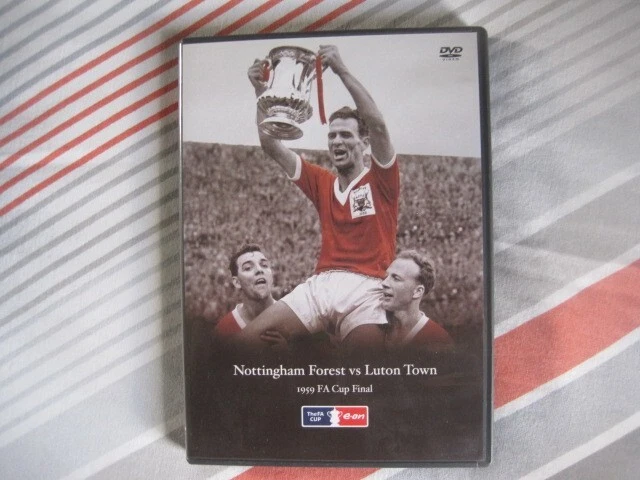 RARE - NOTTINGHAM Forest Vs Luton Town 1959 Fa Cup Final (Dvd) Region 0 ...