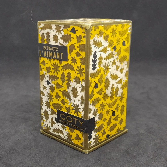 RARE VINTAGE 1950’S COTY Empty Box ‘L’Aimant’ for Extract Perfume ...