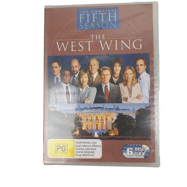 THE WEST WING - The Complete Fifth Season, 6 x DVDs, PAL Region 4 ...