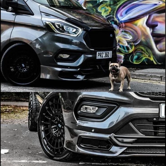 ALL NEW FORD Transit Custom V3 Front Bumper Add on (2018 Onwards Models ...