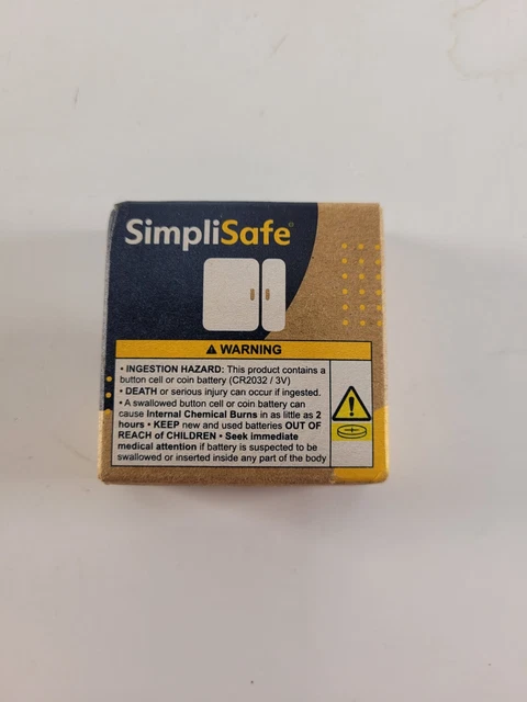 SIMPLISAFE ES3 ENTRY Door Window Sensor Magnetic White 3rd Generation ...