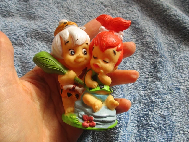 THE FLINTSTONES BAM Bam Pebbles FLINTSTONE caveman tv model FIGURE ...
