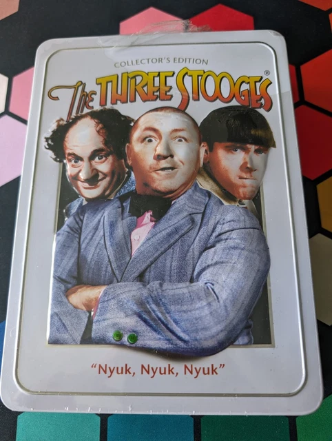 THE THREE STOOGES: Collectors Edition DVD METAL BOX SET 4 Discs Sealed ...