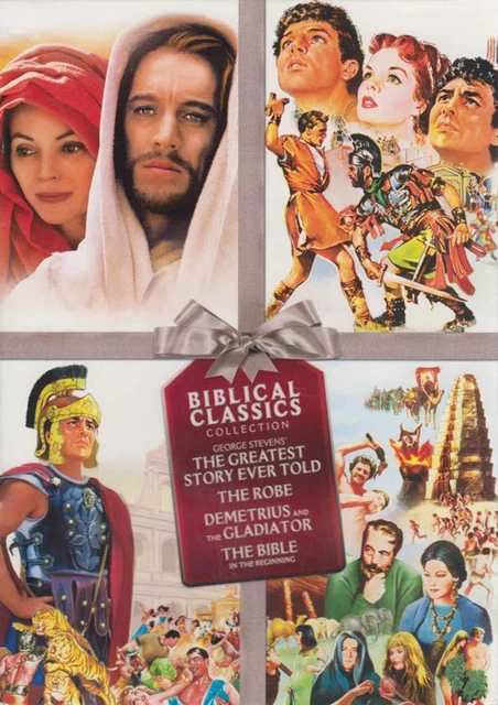 BIBLICAL CLASSICS COLLECTION(GREATEST Story Ever Told/Robe/Demetrius ...