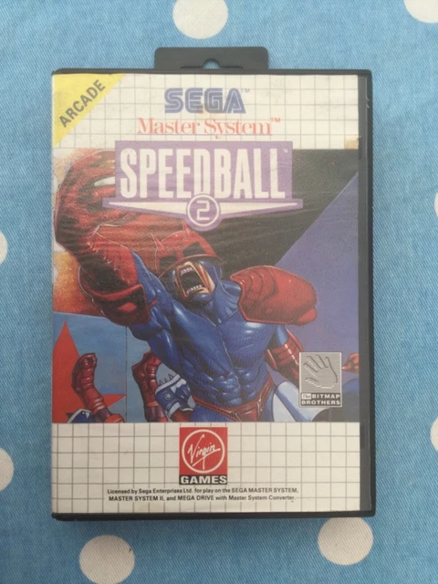 🌟SPEEDBALL 2🌟SEGA MASTER System🌟Complete🌟Uk Seller 🌟Fast Uk🇬🇧Postage🌟 £ ...