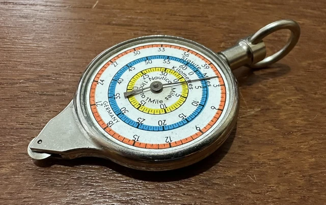 VINTAGE GERMAN OPISOMETER Map Measure Distance Cartography $20.27 ...