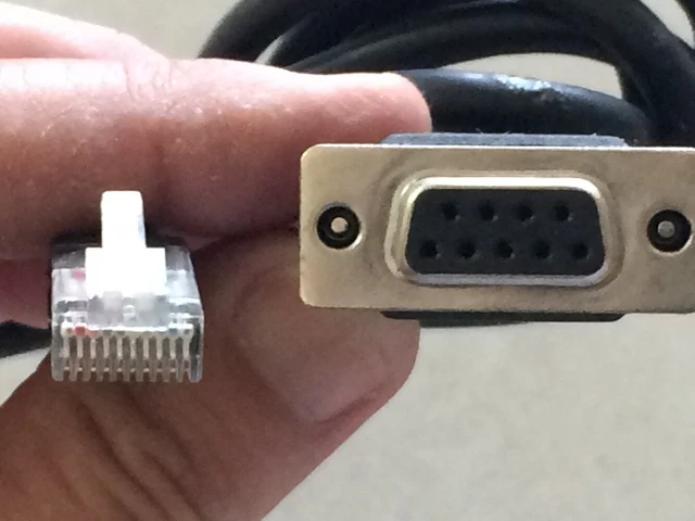 SMBOL MOTOROLA RS232 Serial Cable 170047-000 for PPT8846 data cradle ...