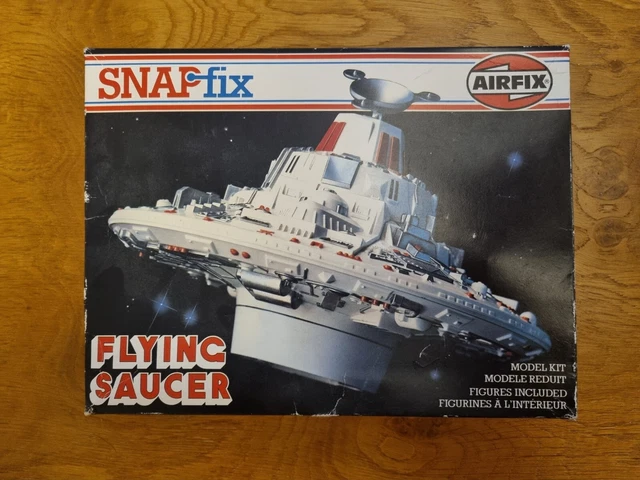 VINTAGE RARE AIRFIX Snapfix Flying Saucer Model Kit 07171 £75.00 ...