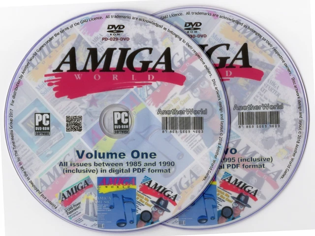 AMIGA WORLD MAGAZINE Collection on Disk ALL ISSUES (A1200/A500/CD32 ...