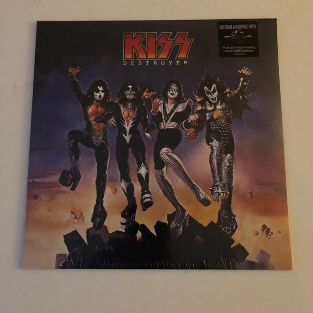 KISS: DESTROYER LP, 180 Grammes Audiophiles Vinyle,Us-Pressung,Stock ...