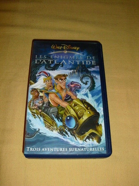 WALT DISNEY &LES Enigmes de L'Atlantide" VHS Videocassette EUR 10,50 ...