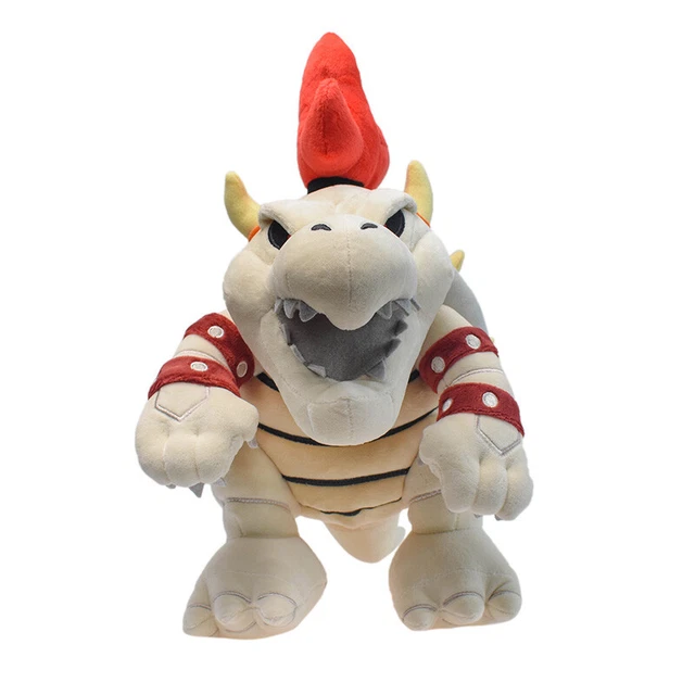13& SUPER MARIO Bros Dry Bones Koopa Bowser Plush Toys Soft Stuffed ...