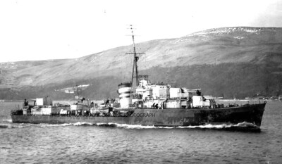 ROYAL NAVY L Class Destroyer Hms Laforey In February 1942 £1.99 ...