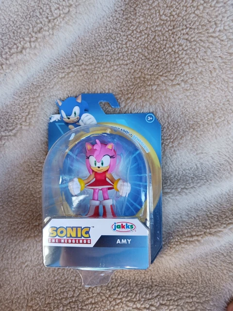Jakks 2023 Sonic The Hedgehog Amy 2 5 In Action Figure New Htf Eur 16