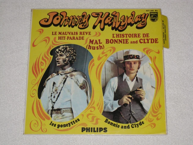 JOHNNY HALLYDAY L´HISTOIRE De Bonnie And Clyde Original Édition ...