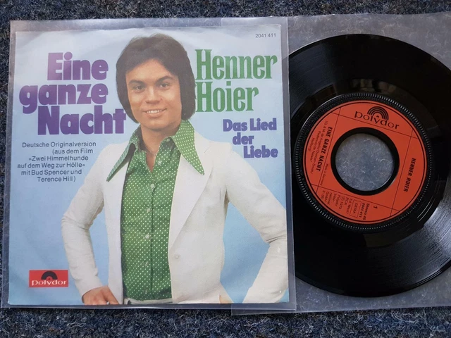 HENNER HOIER - Eine ganze Nacht 7''/ CV Oliver Onions/ Terence Hill ...