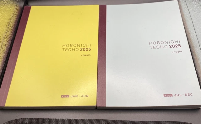 HOBONICHI TECHO 2025 Avec Japanese Original Book A5 size/Daily Monthly ...