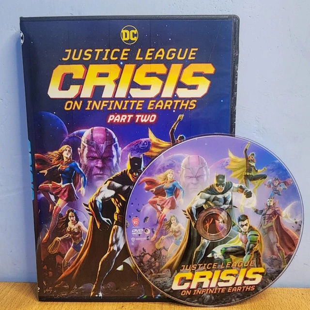 JUSTICE LEAGUE: CRISIS on Infinite Earths Part Two 2024 film DVD ...