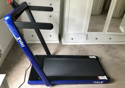 DRIPEX 2 IN 1 Folding Treadmill, 2.25HP Under-Desk Motorized Treadmill ...