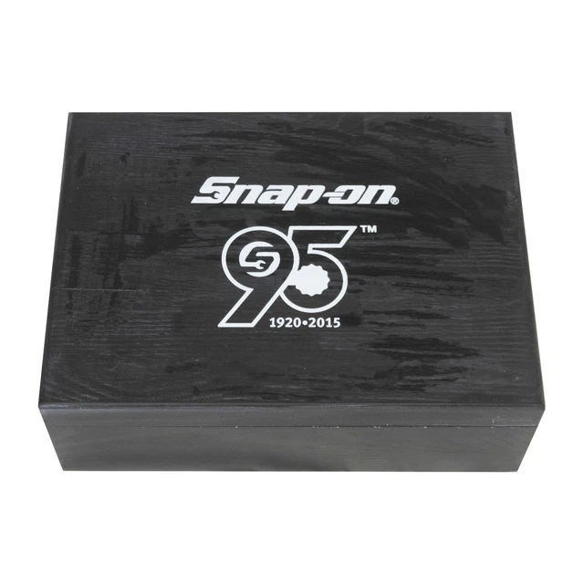 SNAP-ON 95TH ANNIVERSARY Glass Set, Wooden Box £38.06 - PicClick UK